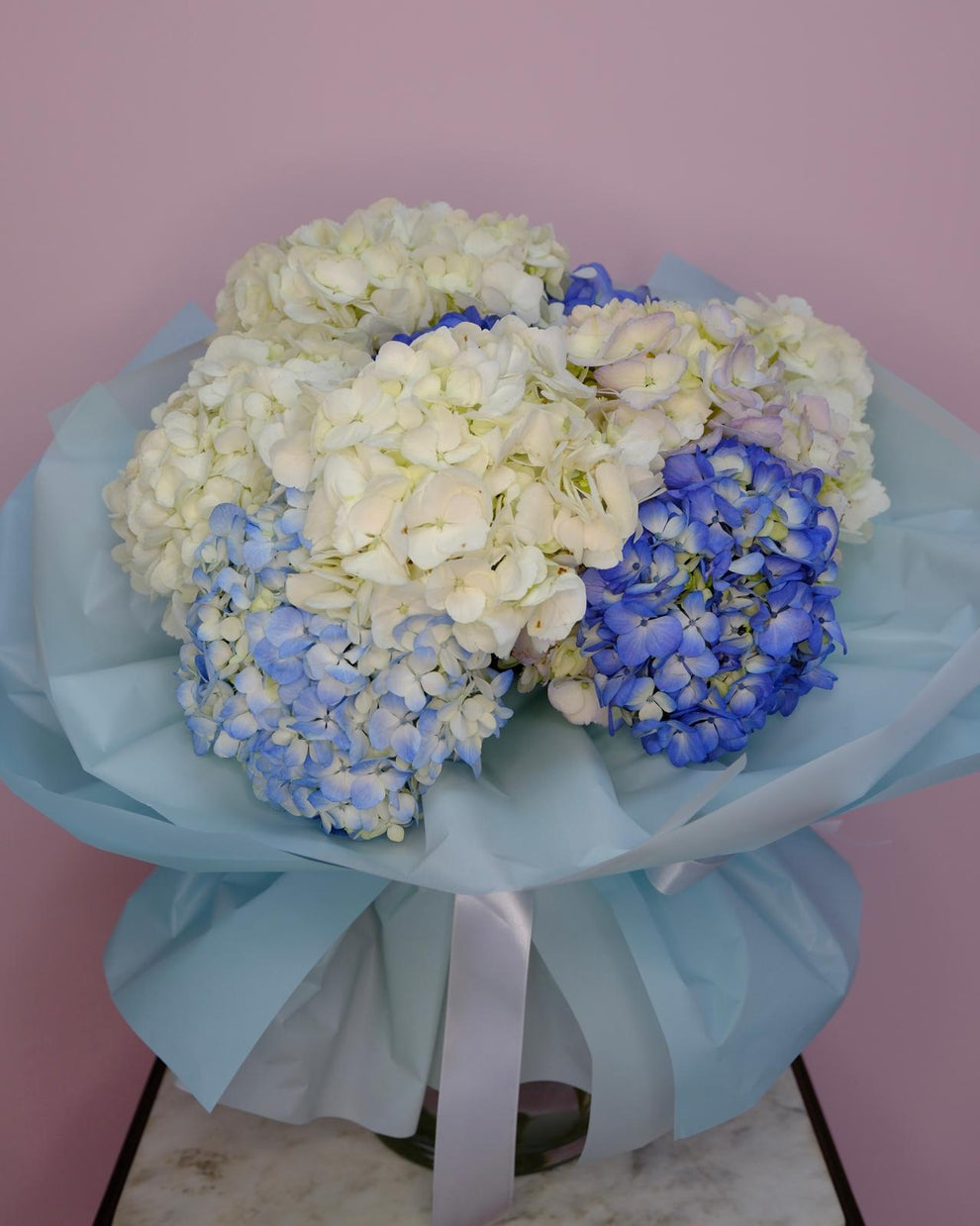 ‘Baby Blue’ Bouquet – Theo The Tulip